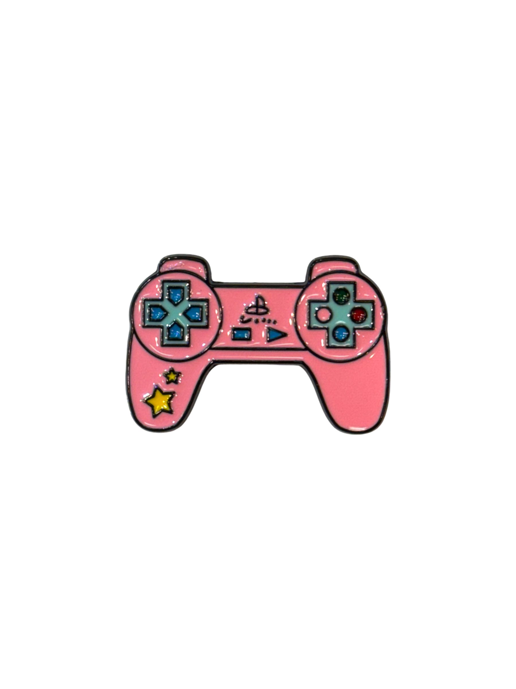 Pink Playstation Controller Enamel Pin – Edge Outwear
