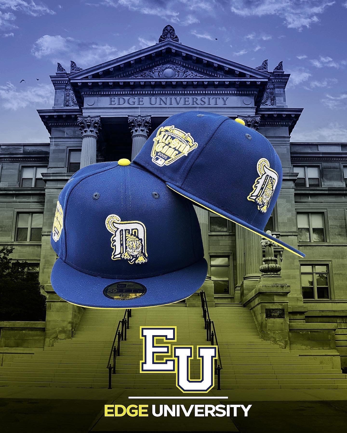 Detroit Tigers 2005 ASG Patch New Era 59FIFTY Fitted – Edge Outwear